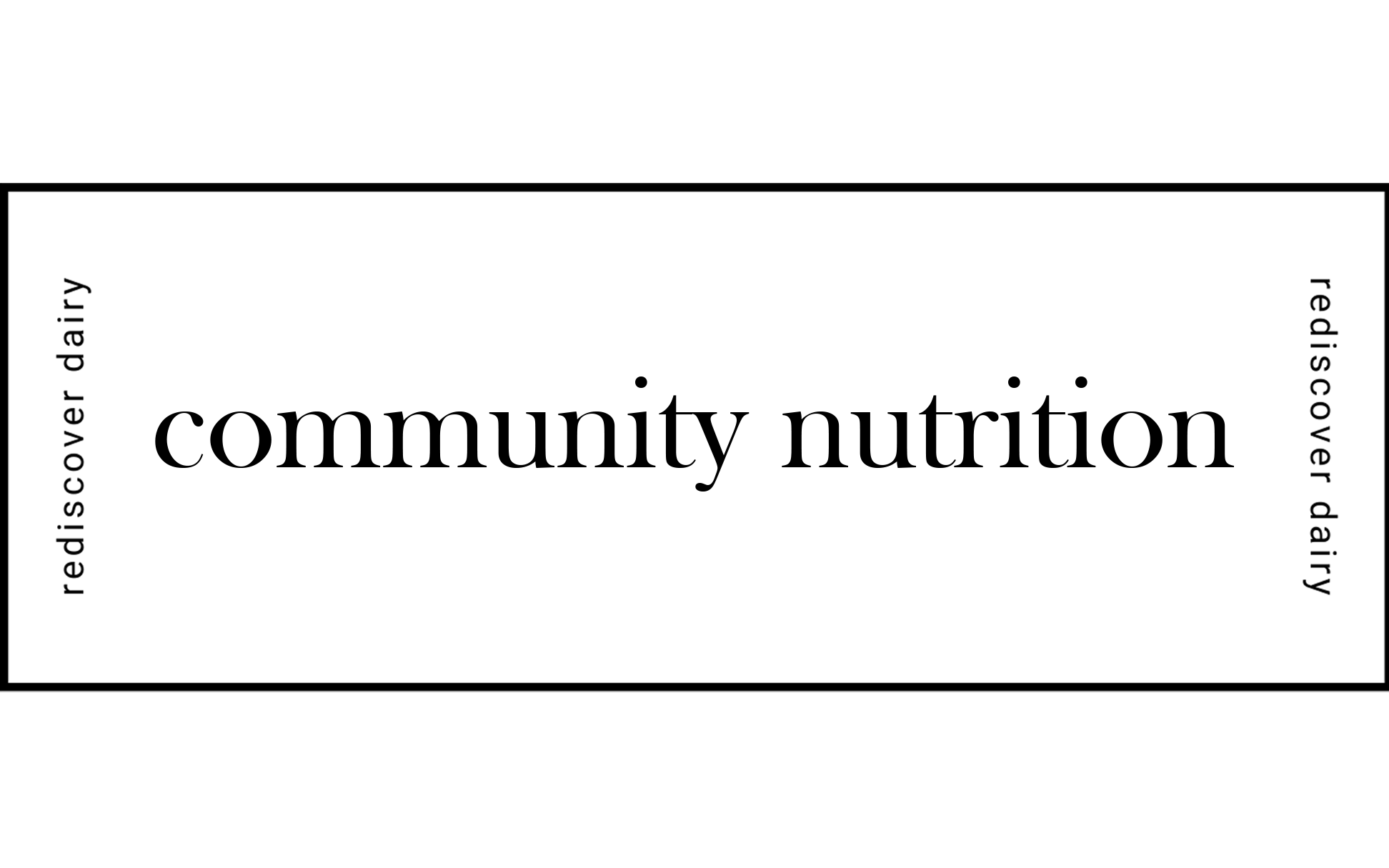 Dairy | Community Nutrition | Rediscover Dairy